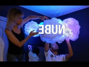 Nube con luces LED: cómo hacer una nube iluminada con luces LED
